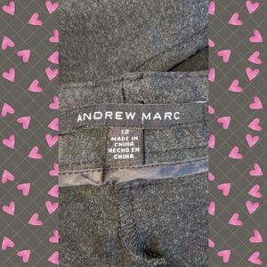 Andrew Marc | Pants & Jumpsuits | Andrew Marc Gray Ponte Knit Stretch ...